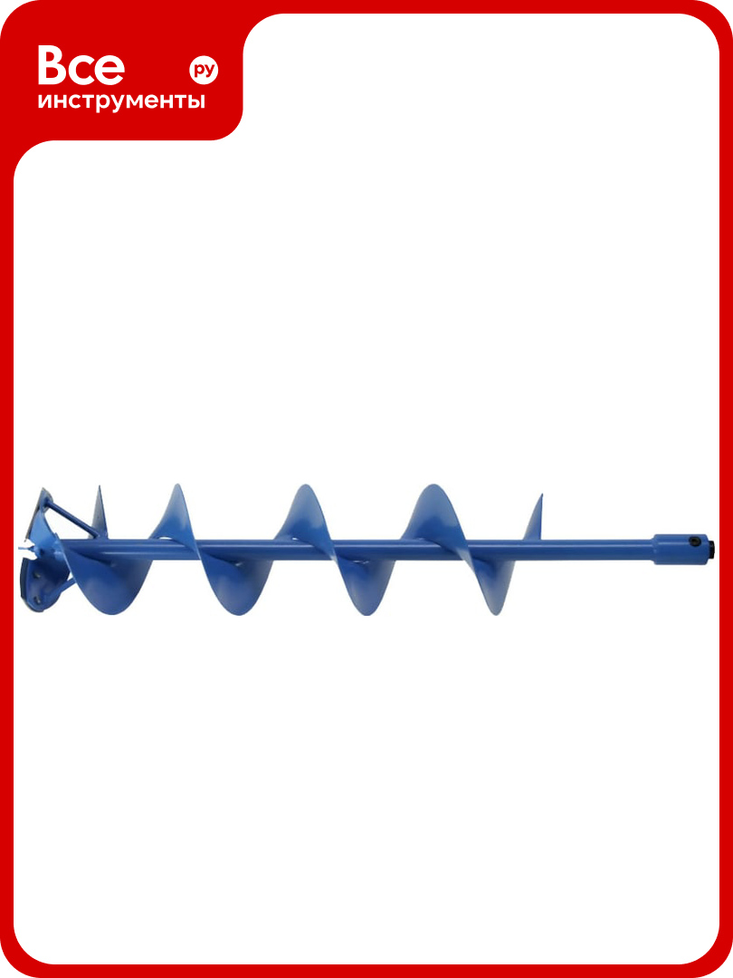 Шнек однозаходный для льда IceD-52-200 DDE SiceA-150/800 из нержавеющей стали с высокой прочностью