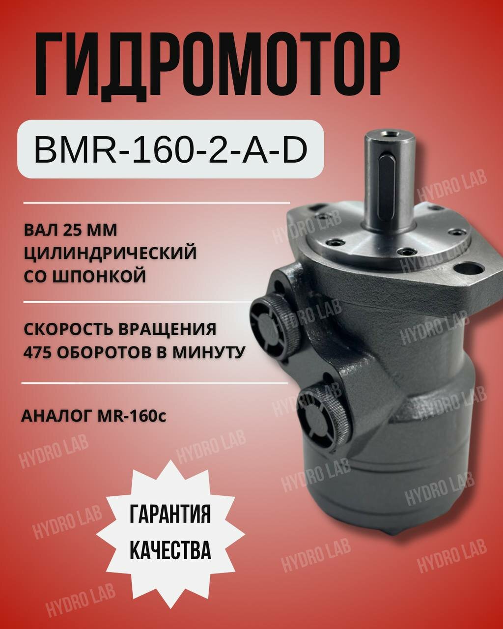 Гидромотор BMR-160cc