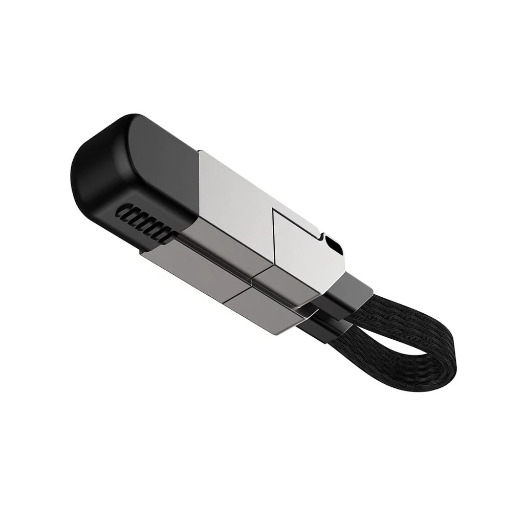 Тип "Четыре в одном"-C60W кабель для передачи данных Apple мощностью 27 Вт, кабель для зарядки-темно-серый