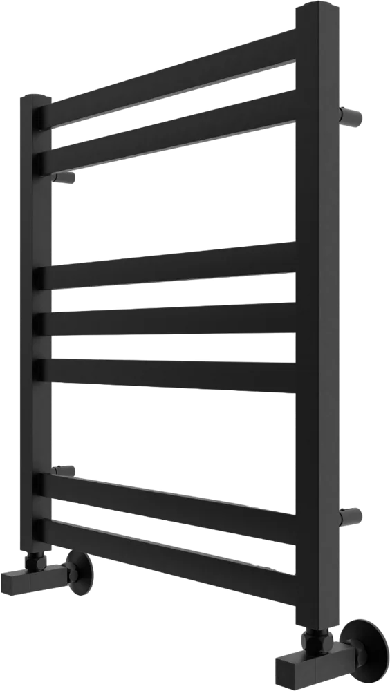 Полотенцесушитель водяной Акватек Лира П7 50x60 черный муар AQ KP0760BL