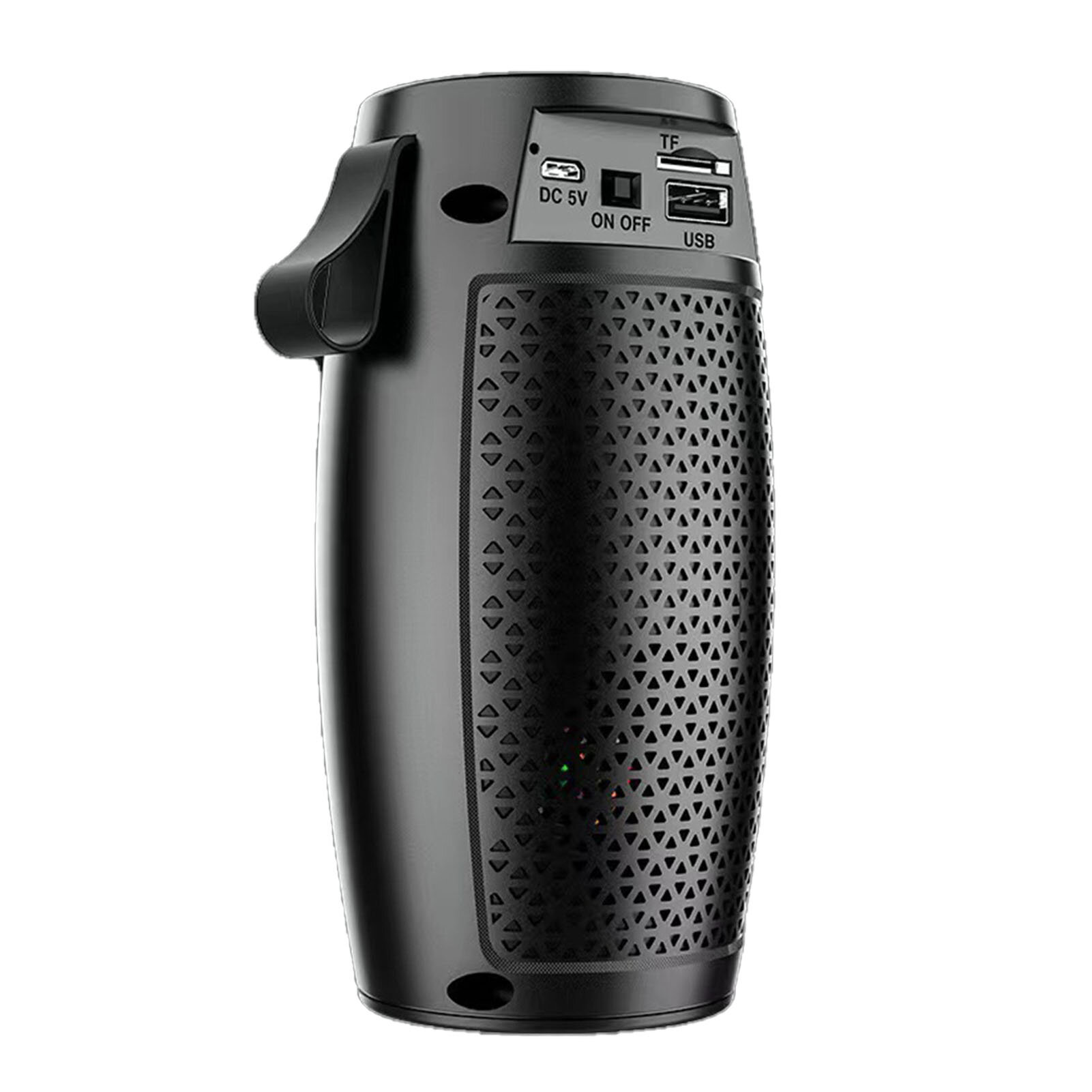 БеспроводнаястереоколонкаBluetoothсподдержкойкартпамяти, портативная, компактная, сразноцветнойподсветкойдлядомаиулицы.