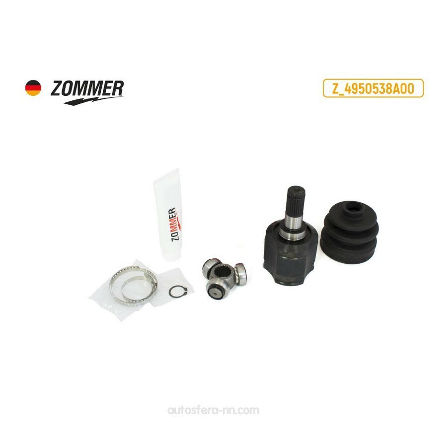 ZOMMER Z4950538A00 Шрус внутренний Hyundai Sonata (98-)/Kia Magentis (00-) (Z_4950538A00) ZOMMER