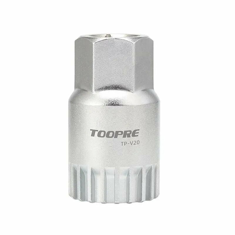 TOOPRE Велосипедный инструмент для демонтажа оси каретки, ключ для горного велосипеда с квадратным отверстием и шлицами, съемник/установщик каретки