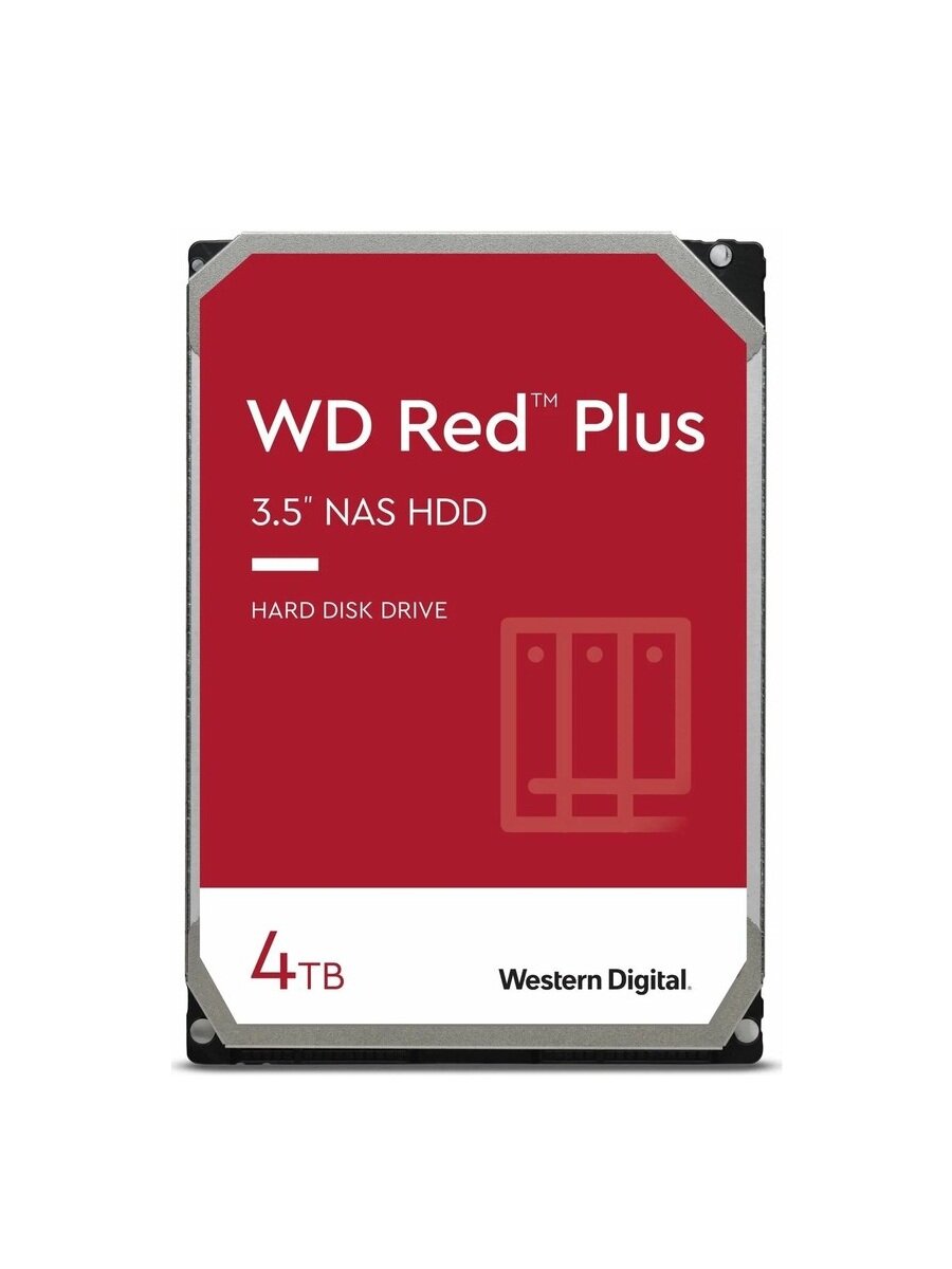 Жесткий диск Western Digital WD40EFPX, 4ТБ, 3.5", 5400об/мин