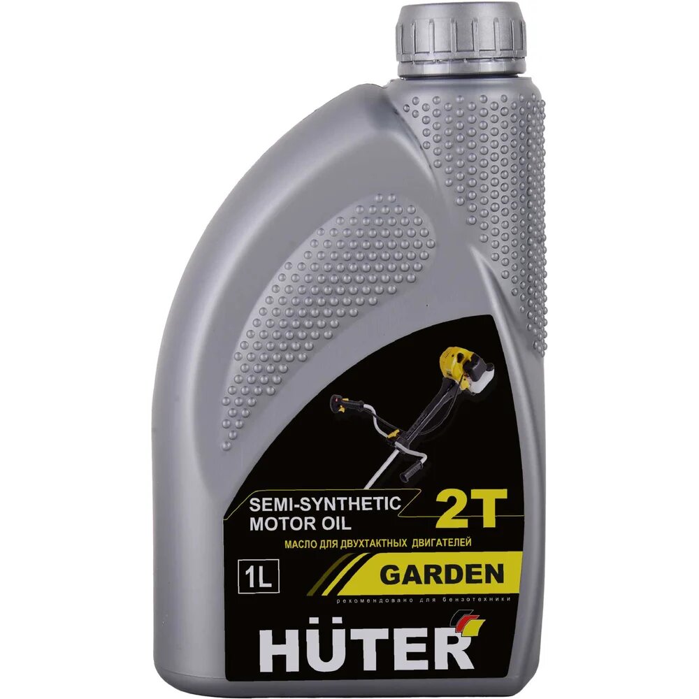 Масло 2Т полусинтетическое 1 л для двухтактных двигателей, для техники Huter 73/8/3/2