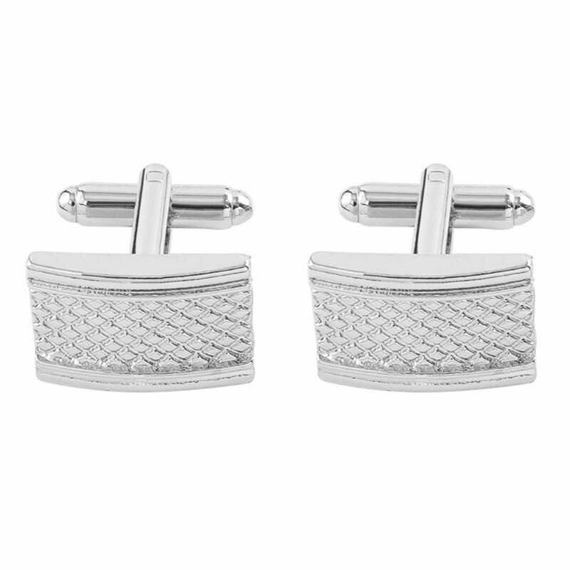 1 пара мужских манжет с резными полосками, металлические манжеты для деловой рубашки, конференции, свадебных торжеств, B1318 2