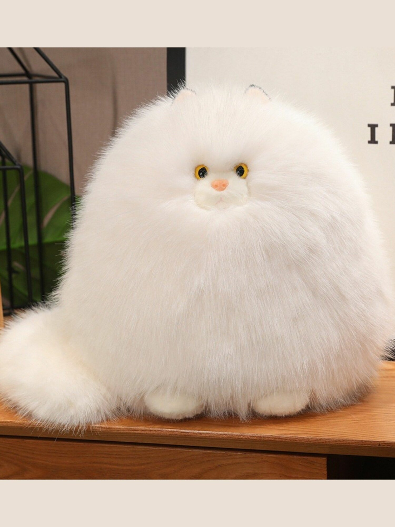 Мягкая игрушка , Плюшевые игрушки кот 30cm, подарок на день рождения и Рождество, белый