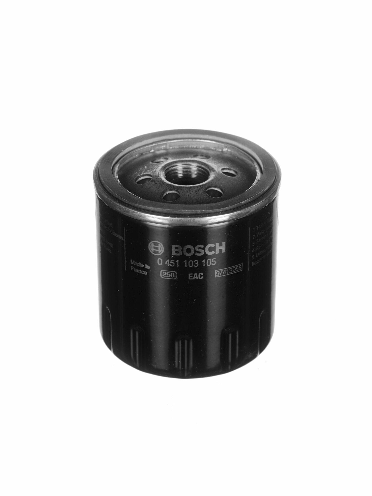 Фильтр масляный двигателя BOSCH (0 451 103 105)