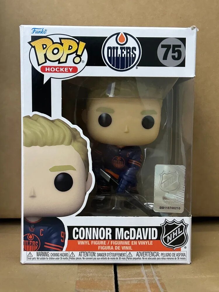 Фигурка 75 CONNOR McDAVID Эдмонтон Ойлерз Коннор Макдэвид