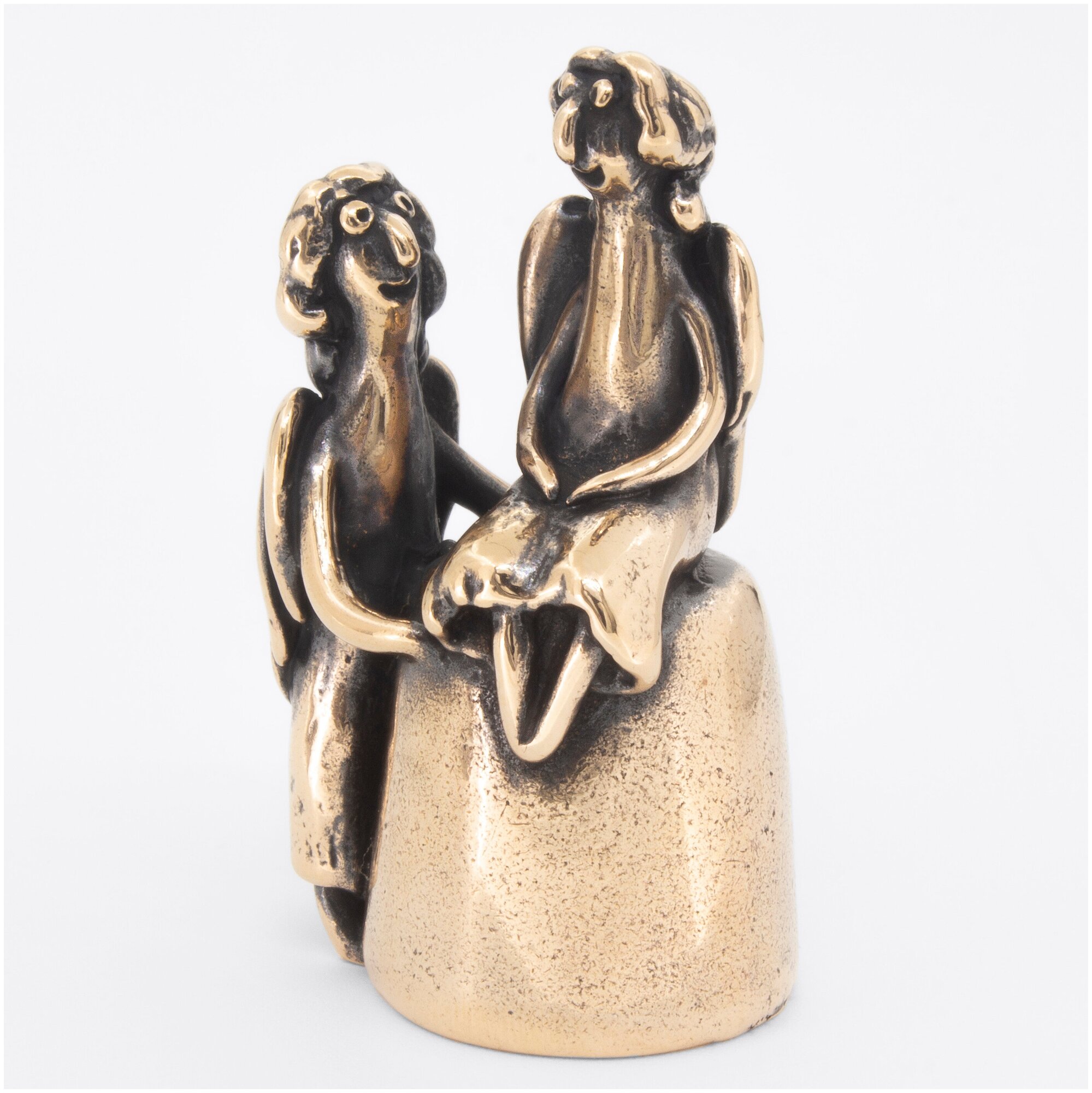 Наперсток с Ангелами из Бронзы от Рязанской литейной мастерской