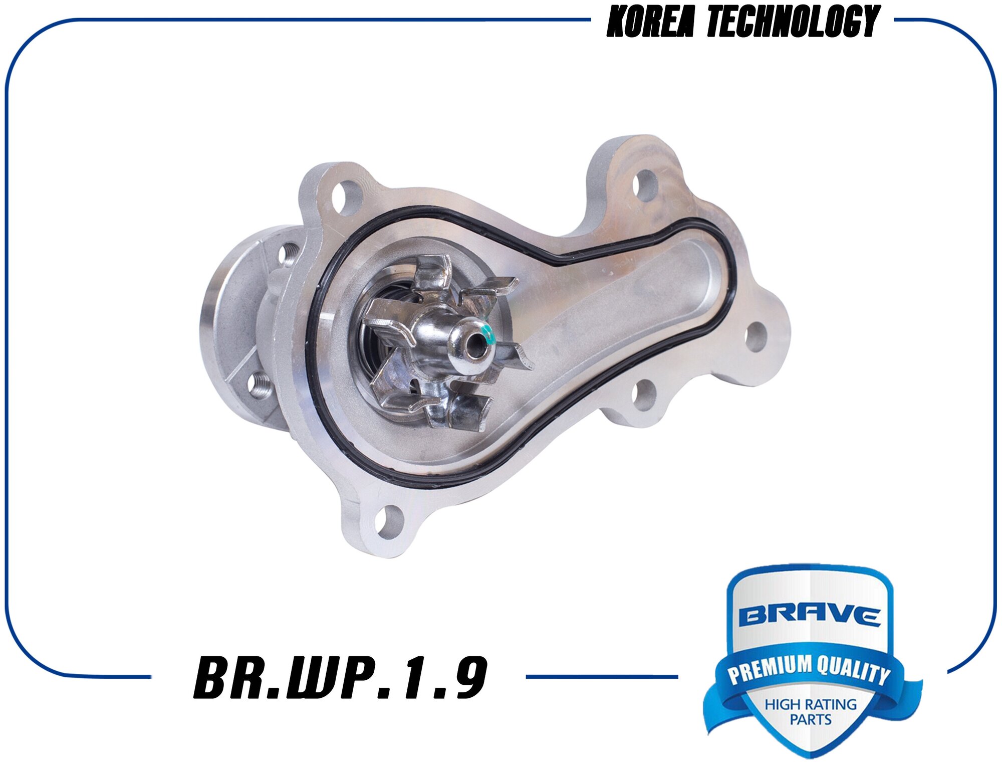 Помпа Chevrolet Cobalt 13-; Daewoo Gentra 13- (1.5 DOHC) Brave
