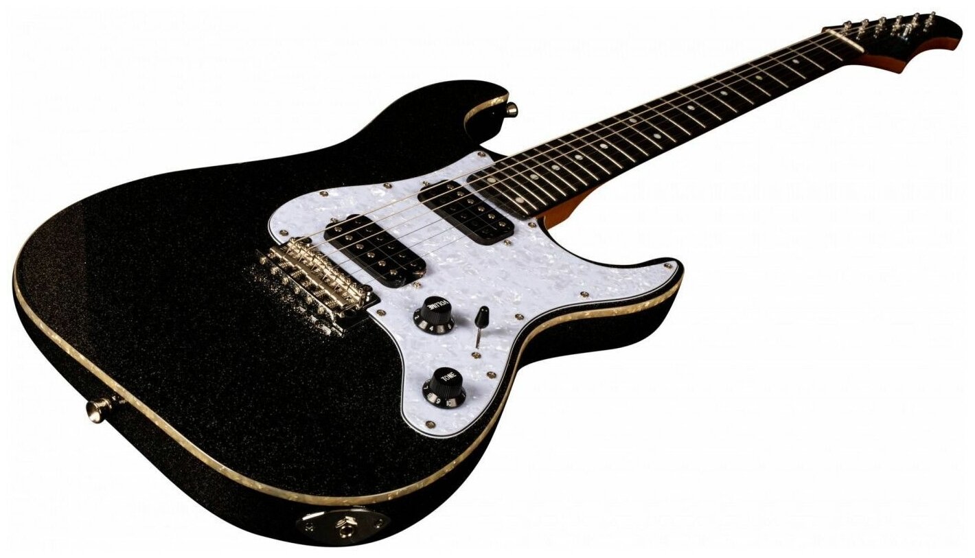 Электрогитара JET JS-500 BLS, Stratocaster, корпус тополь запеченный, 24 лада, HH, 1V1T, tremolo — фото 1