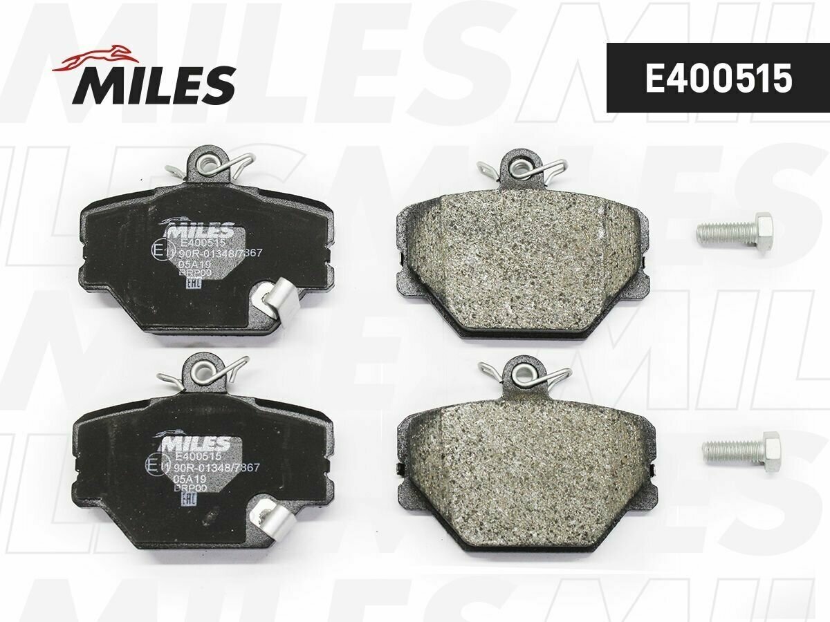 Колодки тормозные Miles E400515