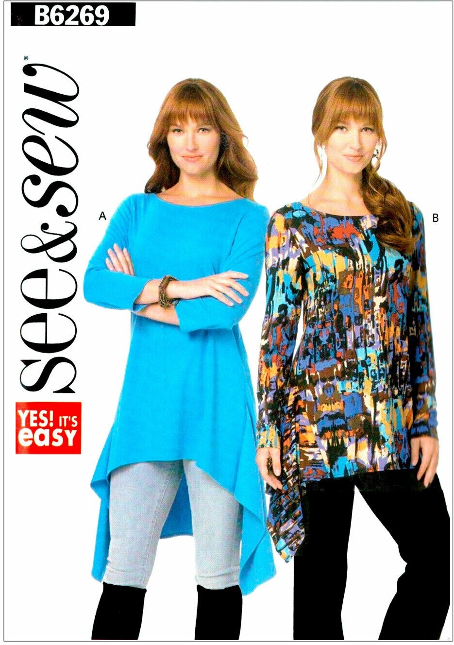 Выкройка Butterick №6269 Туника