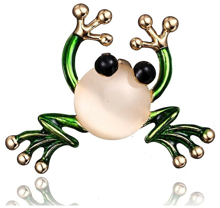 Брошь, стразы