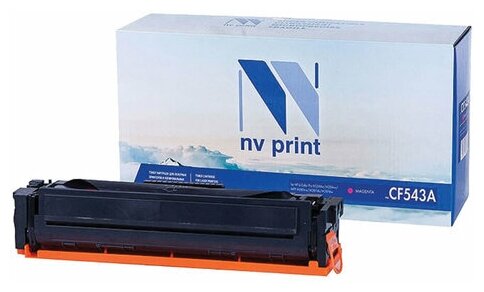 Картридж лазерный NV PRINT (NV-CF543A) для HP M254dw/M254nw/MFP M280nw/M281fdw, пурпурный, ресурс 1300 страниц