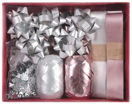 Упаковочная лента, лента для упаковки подарков, Набор для декора и праздника, банты для подарка