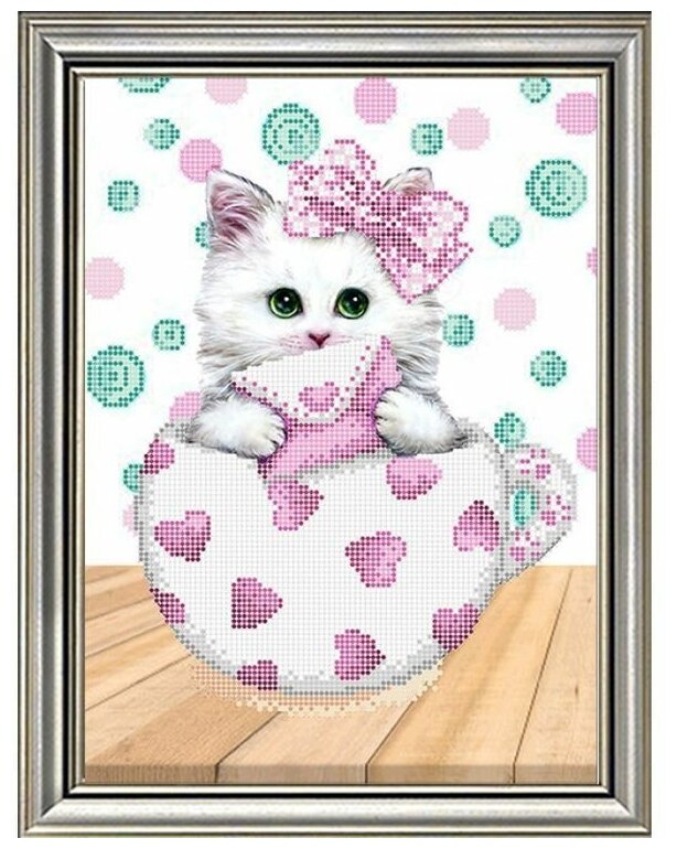 Рисунок на ткани RK LARKES "Котенок 1", 29x21 см