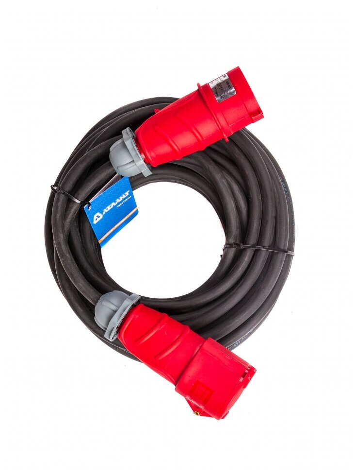 Промышленный силовой удлинитель КГ 5х4 50м атлант CORD_KG5_4_50