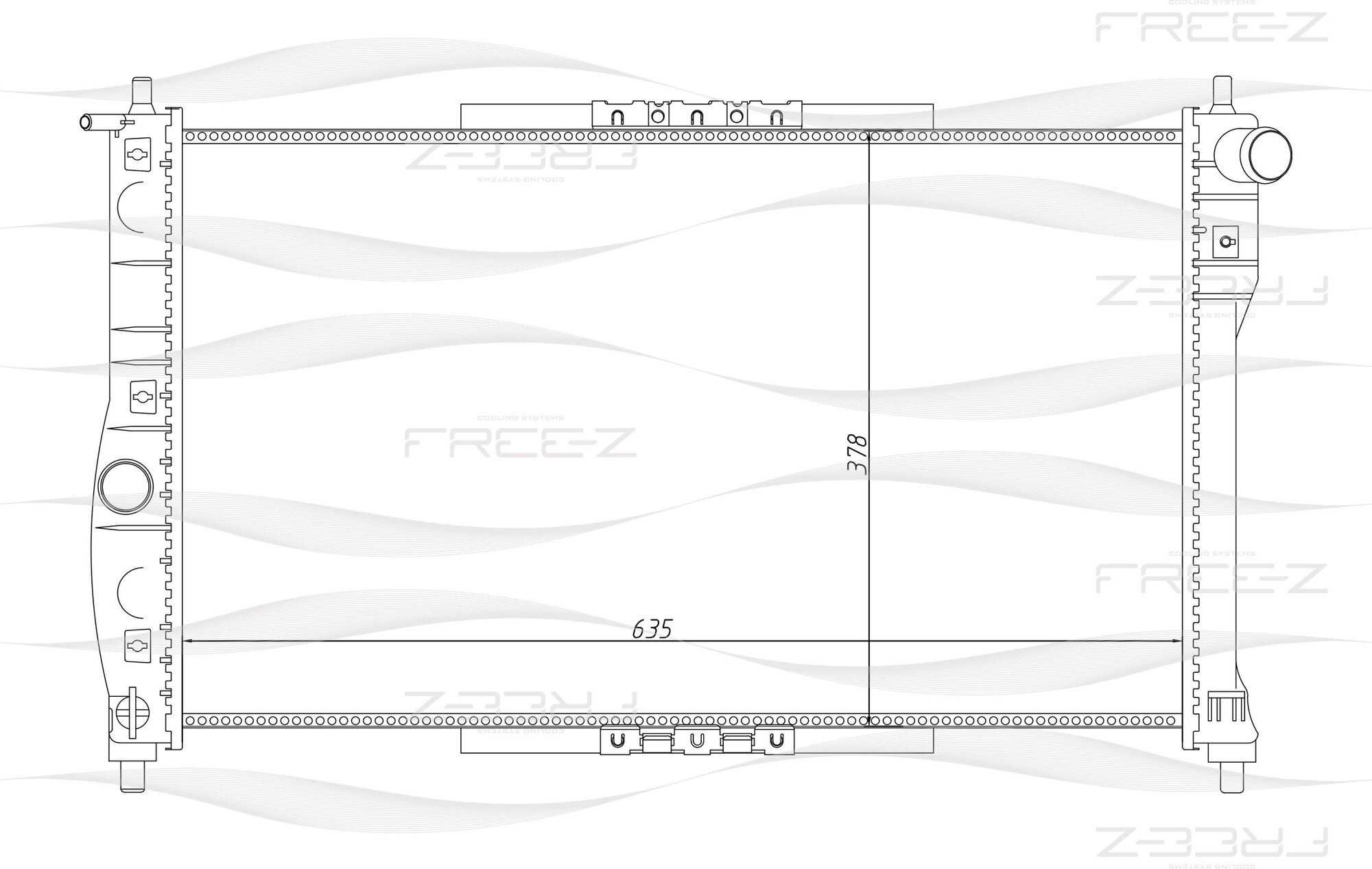 Радиатор FREE-Z KK0138
