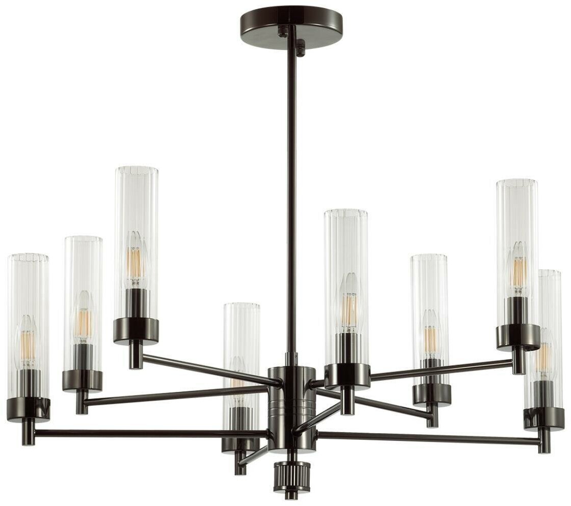 Люстра потолочная подвесная LUMION 5275/8C KAMILLA, E14, 8х40Вт