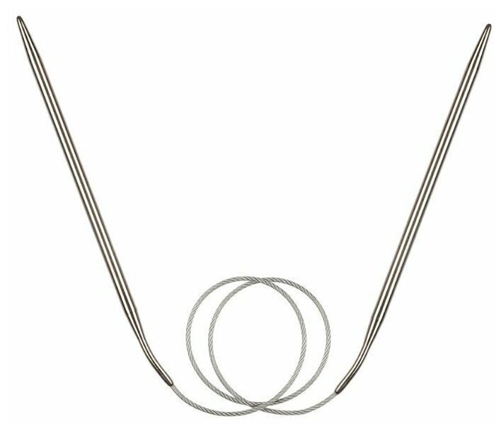 Спицы GAMMA круговые MKF металл d 5.0 мм 60 см с металлической леской