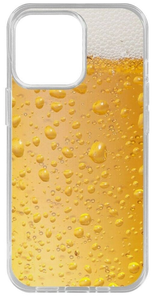 Чехол-накладка Krutoff Clear Case Пенное для iPhone 14 Pro Max