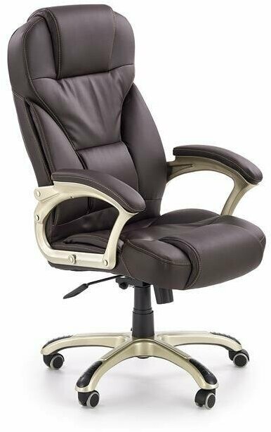 Кресло компьютерное HALMAR DESMOND темно-коричневый