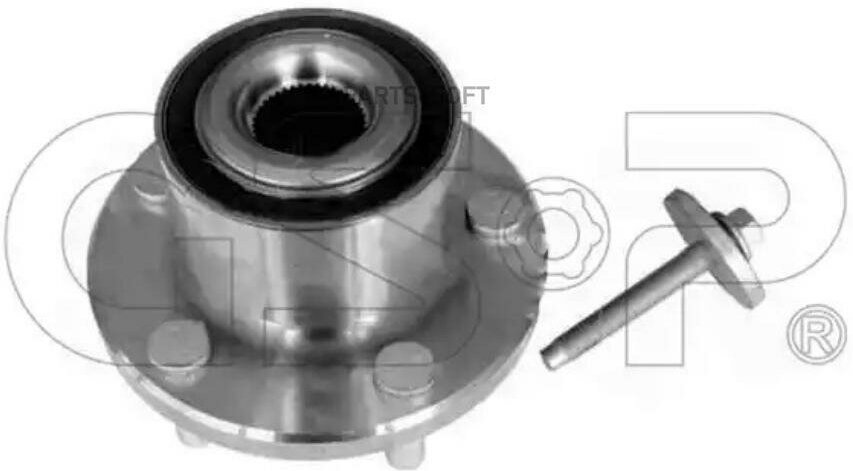 GSP 9340001K Ступица с подшипником FORD MONDEO IV 07- пер.
