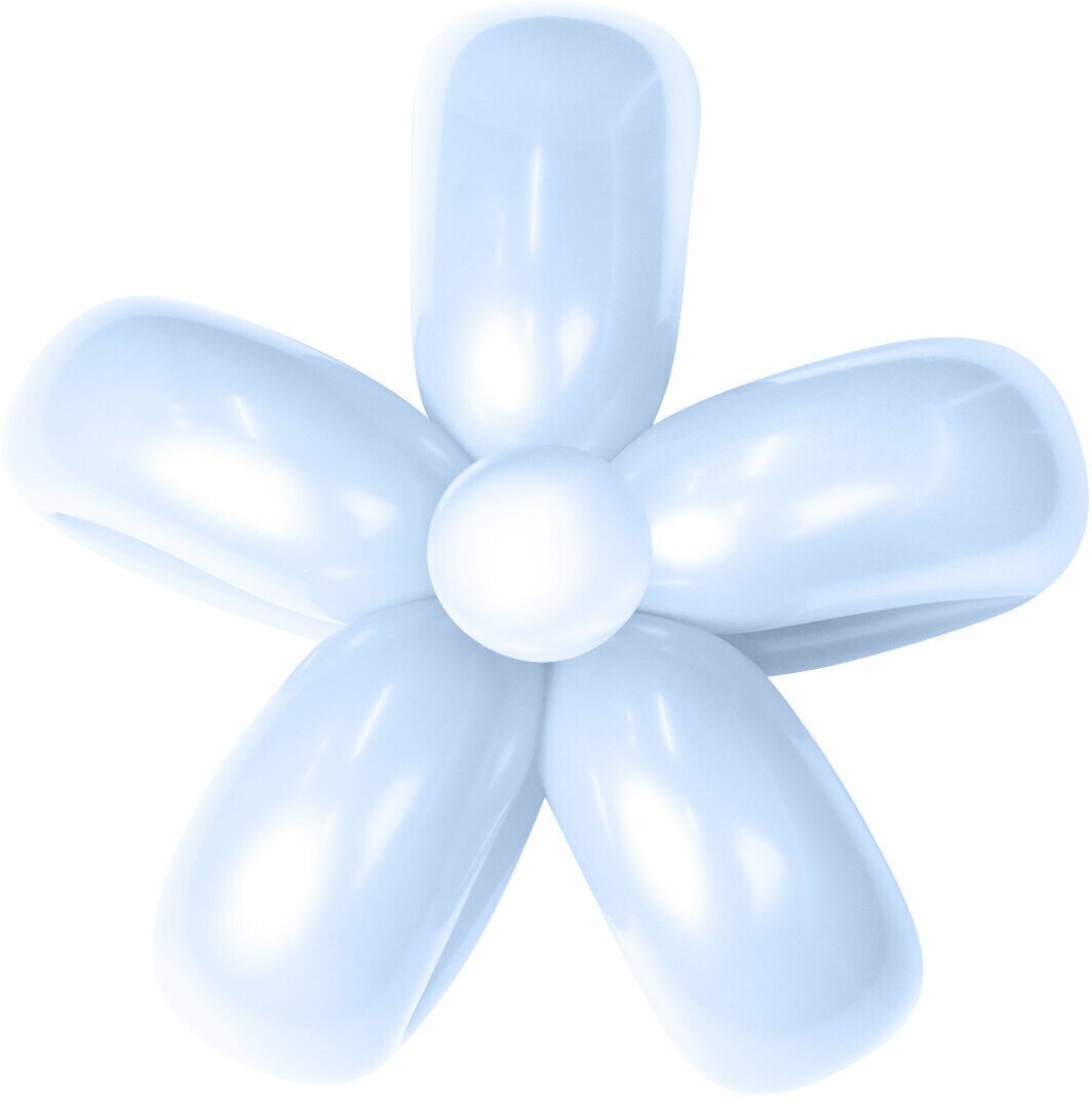 ШДМ (2'/5 см) Воздушно-голубой, макарунс, 100 шт.