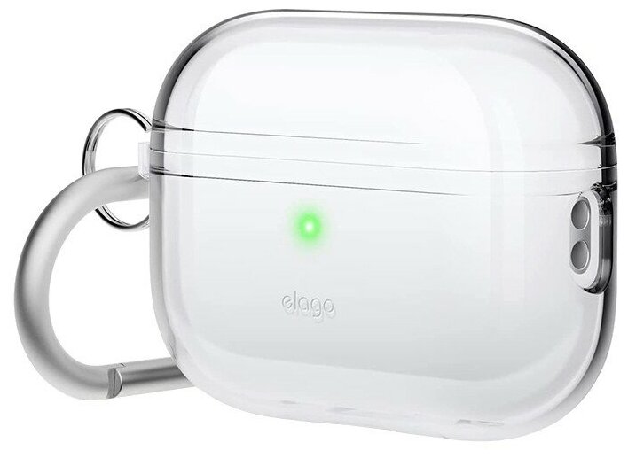 Elago для AirPods Pro 2 чехол Clear Hang case Transparent