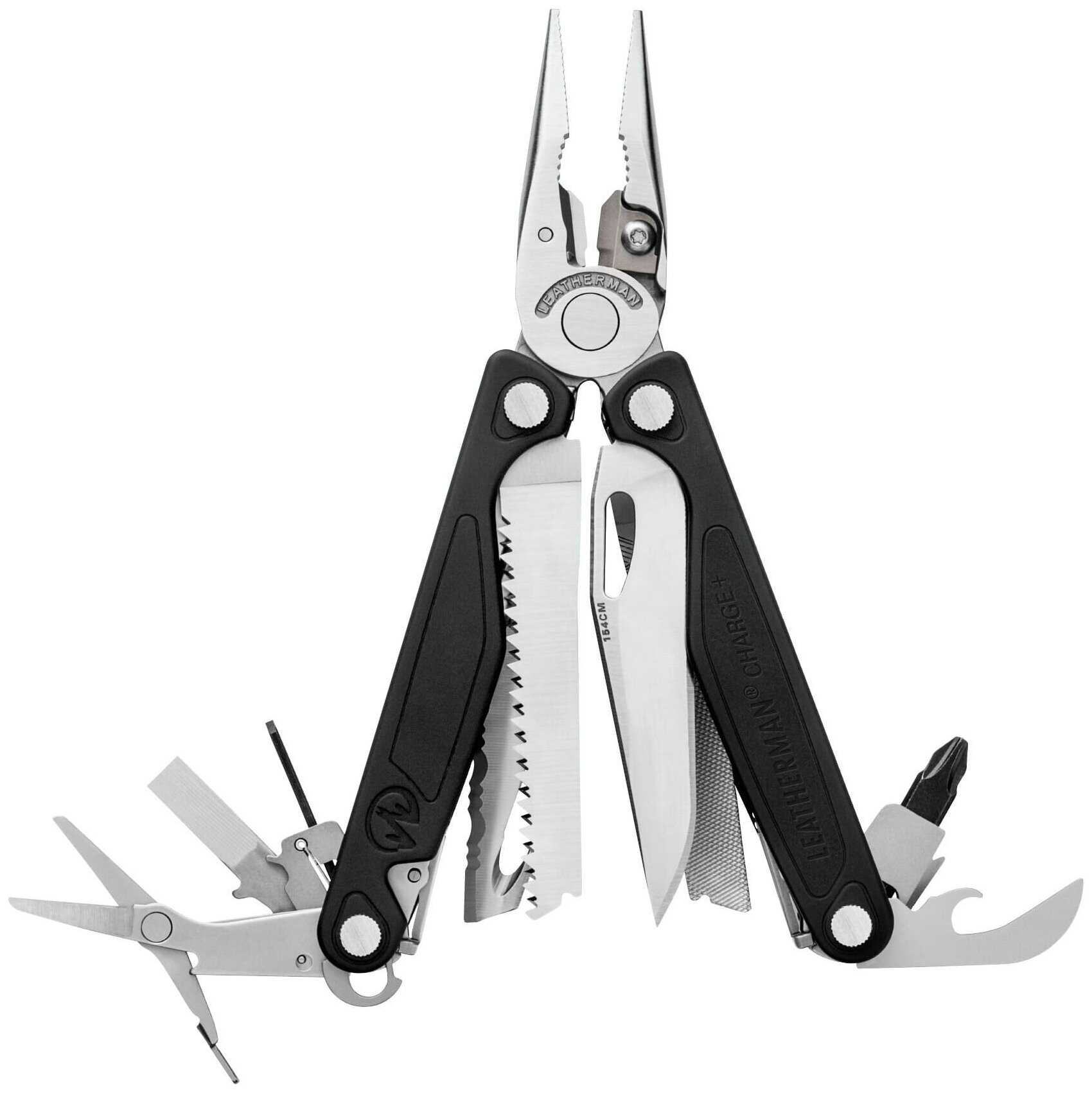 Мультитул Leatherman Charge plus, серебристый/черный