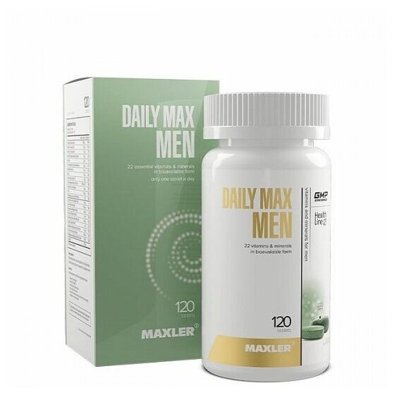 Maxler Daily Max Men, 120 таб.
