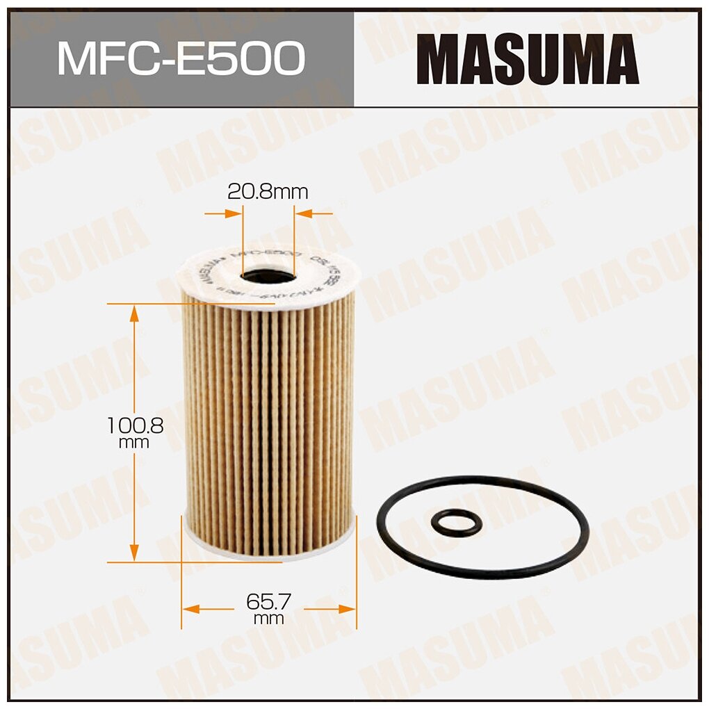Фильтр масляный VAG A4 (B8) 07-, Q5 (8R) 08-, Octavia II 04-, Tiguan I 07- Diesel MASUMA