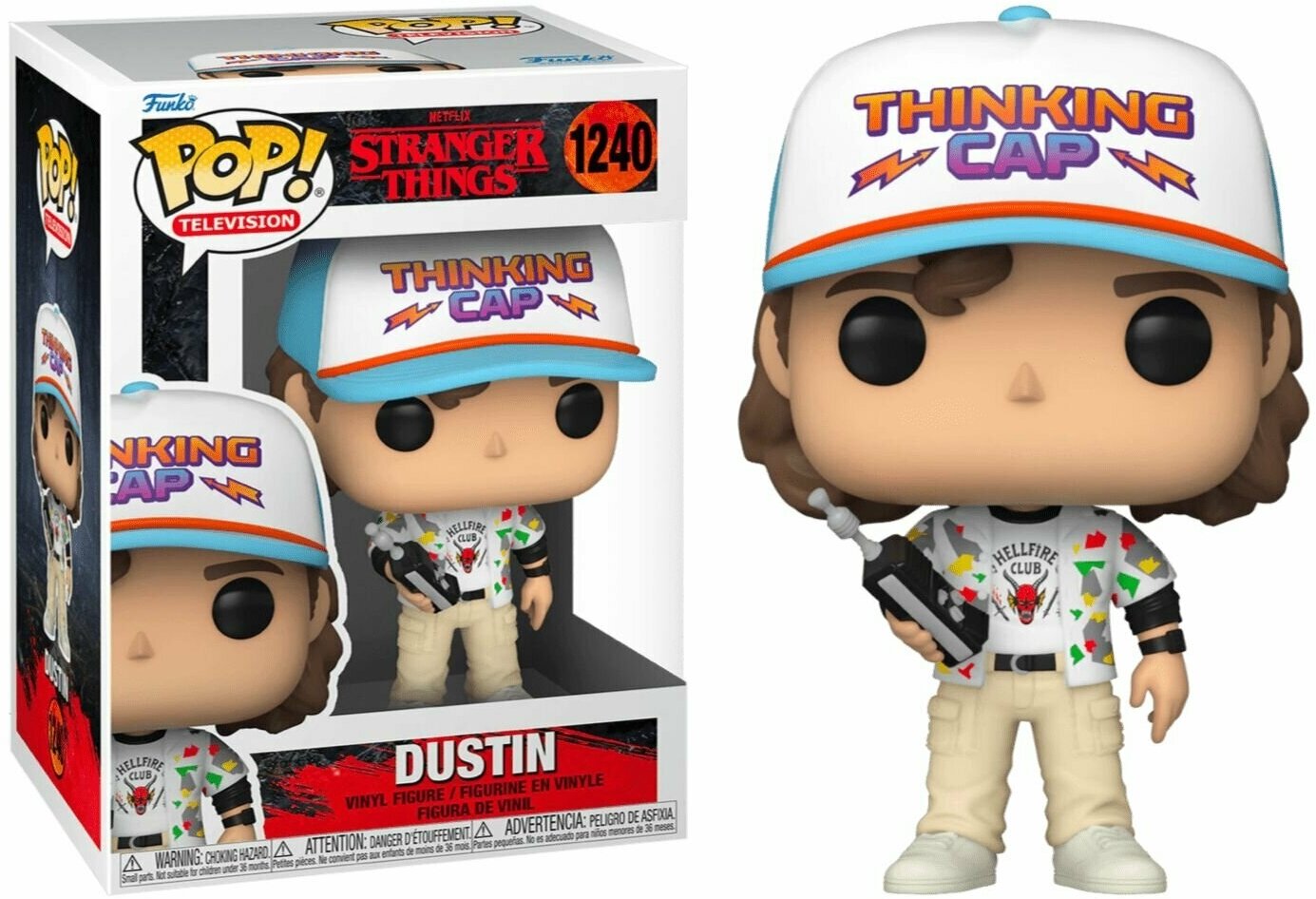 Фигурка Дастин Хендерсон 4 сезон Dustin Season 4 из сериала Очень странные дела Stranger Things 1240