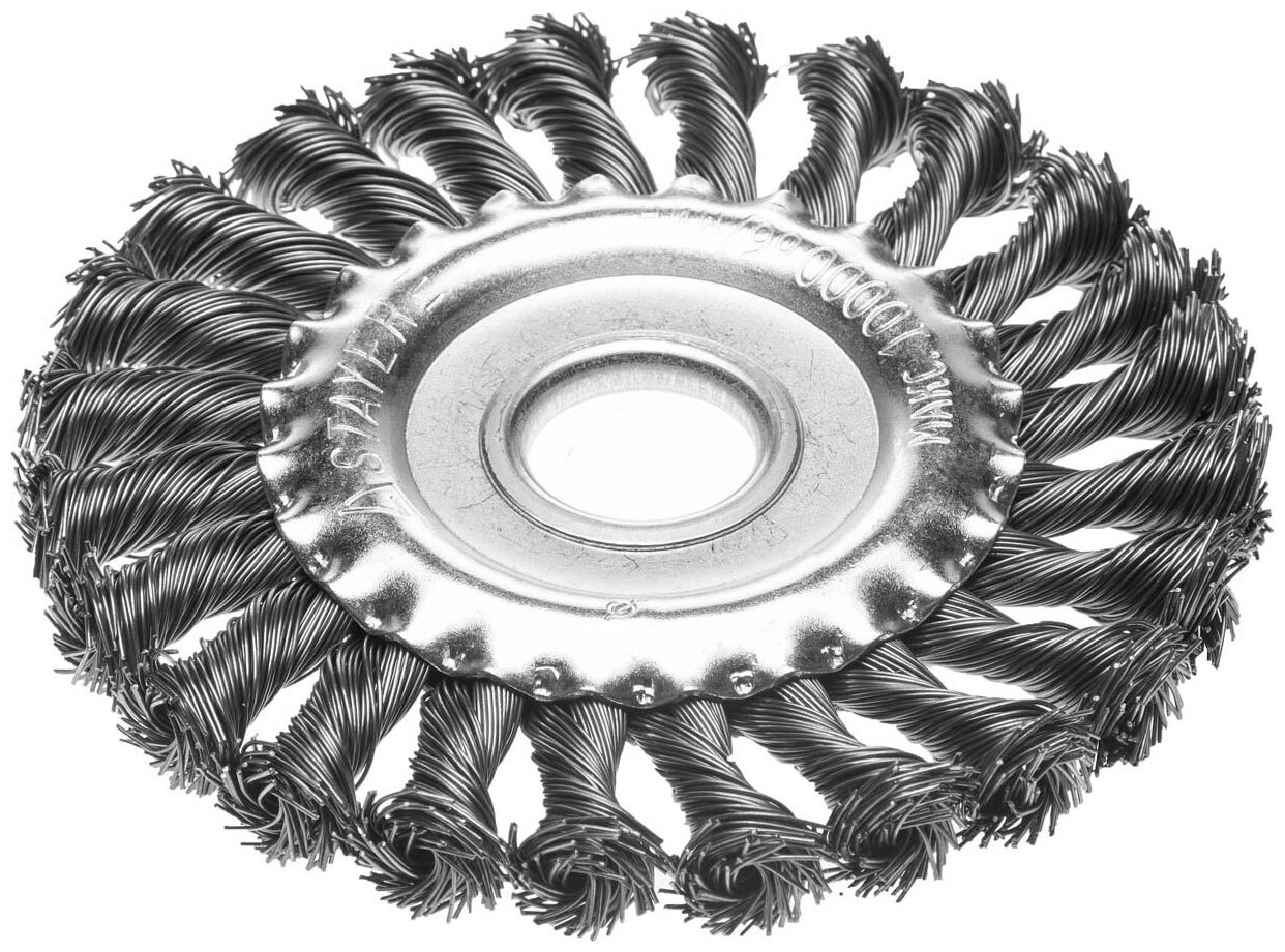 Щетка дисковая для УШМ STAYER 175мм 35120-175