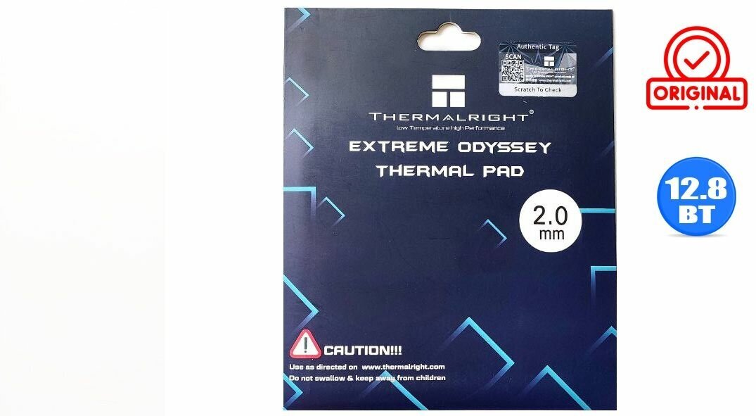 Термопрокладка Thermalright Extreme Odyssey Thermal Pad 120x120 мм 12.8 W/mk (толщина 2 mm)