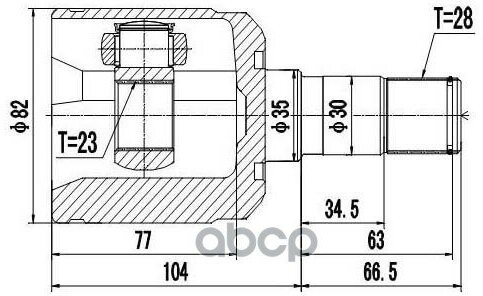 Шрус Внутренний Zikmar арт. Z87760R