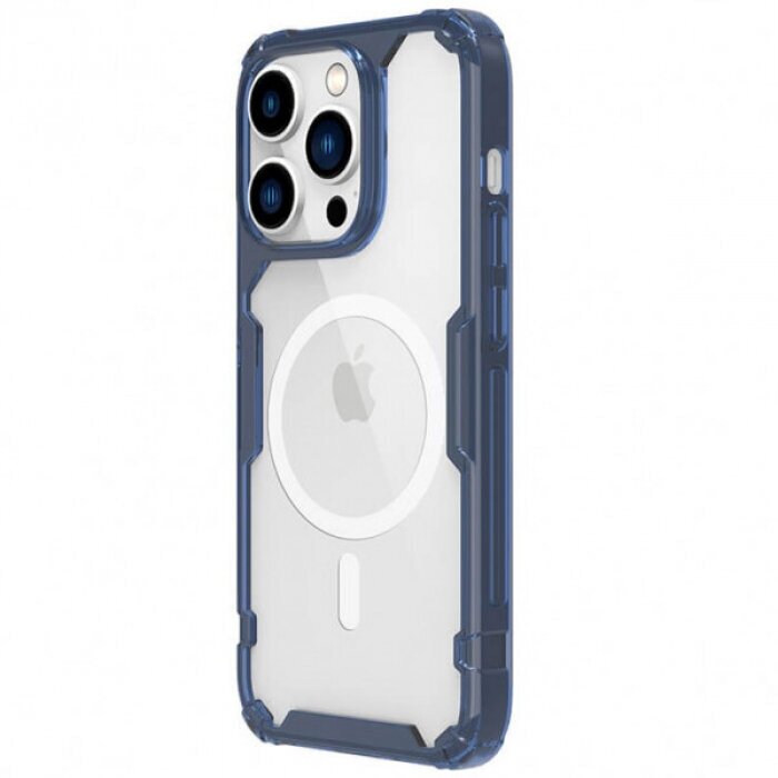 Nillkin Nature PRO Magnetic Прозрачный силиконовый чехол для магнитной зарядки для iPhone 14 Pro