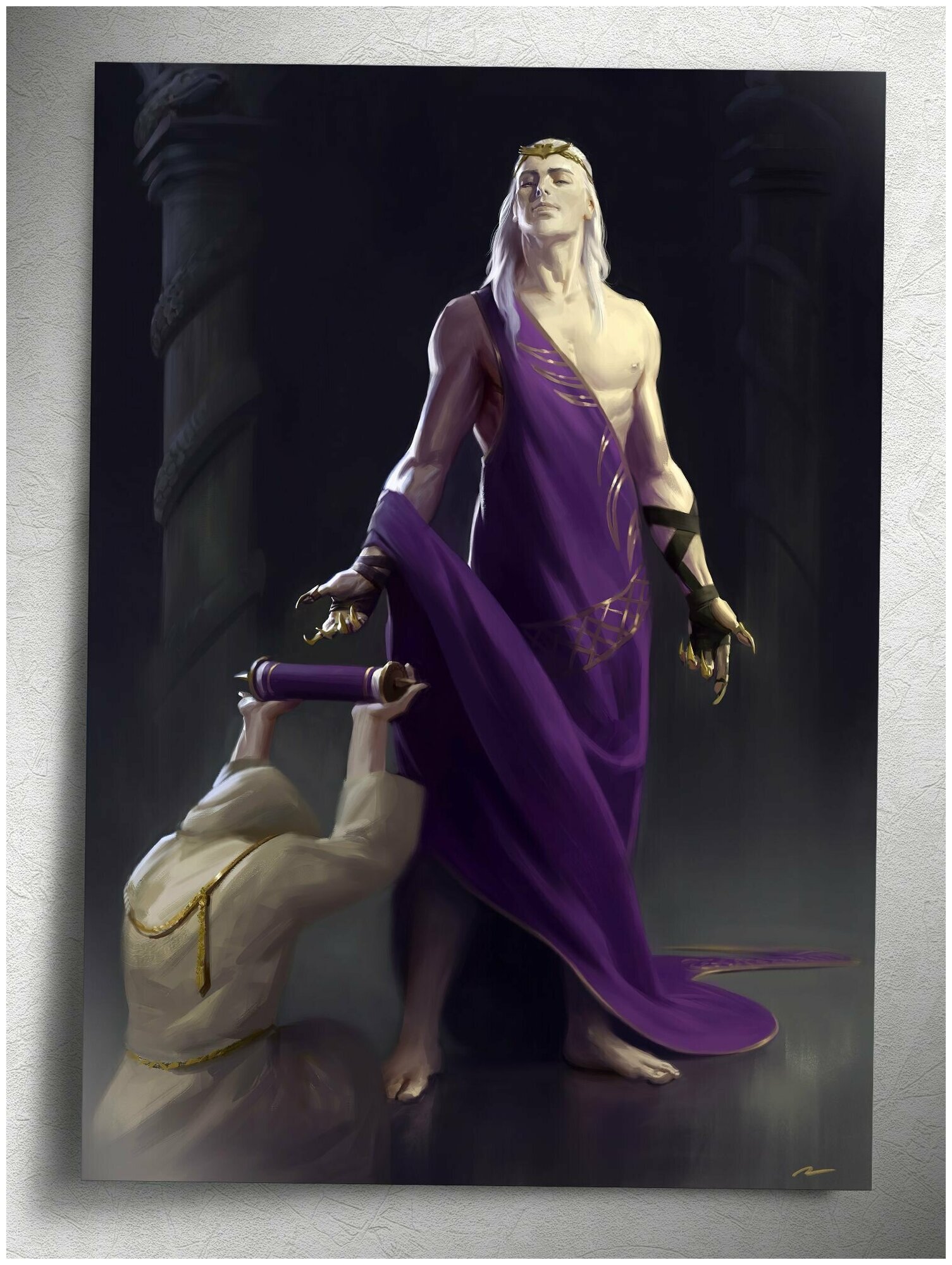 Постер Вархаммер 40к: примарх Фулгрим (Fulgrim)