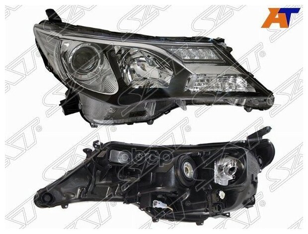 Фара Toyota RAV4 (XA40) 12-15 (Справа/ Ксенон/Галоген/ С электрокорректором) Sat арт. ST-212-11W1R