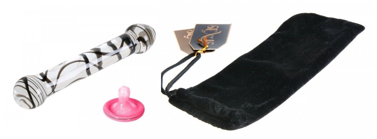 Фаллоимитатор двойной из стекла