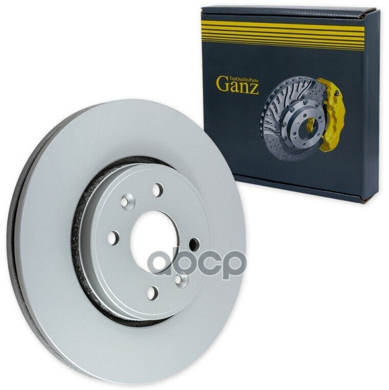 Диск тормозной передний с покрытием RENAULT Megane II/Scenic II /Vent. D=280mm GANZ арт. GIJ06115