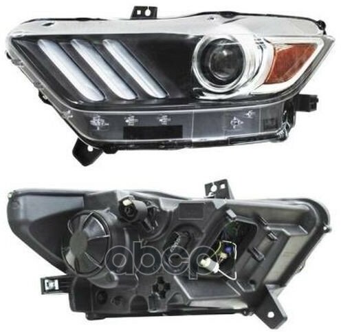 TYC 209619A61A Фара прав FORD MUSTANG, 15 - 17 USA, механический, XENON, D3S, Led, SAE (USA TYPE), без блока, без лампы накала