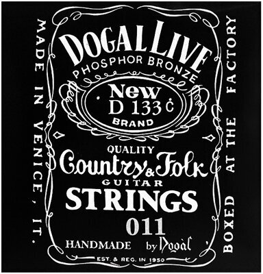 Комплект струн для акустической гитары Dogal D133C