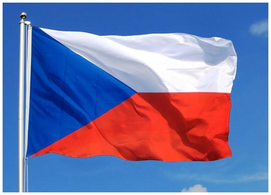 Флаг Чехии 70х105 см