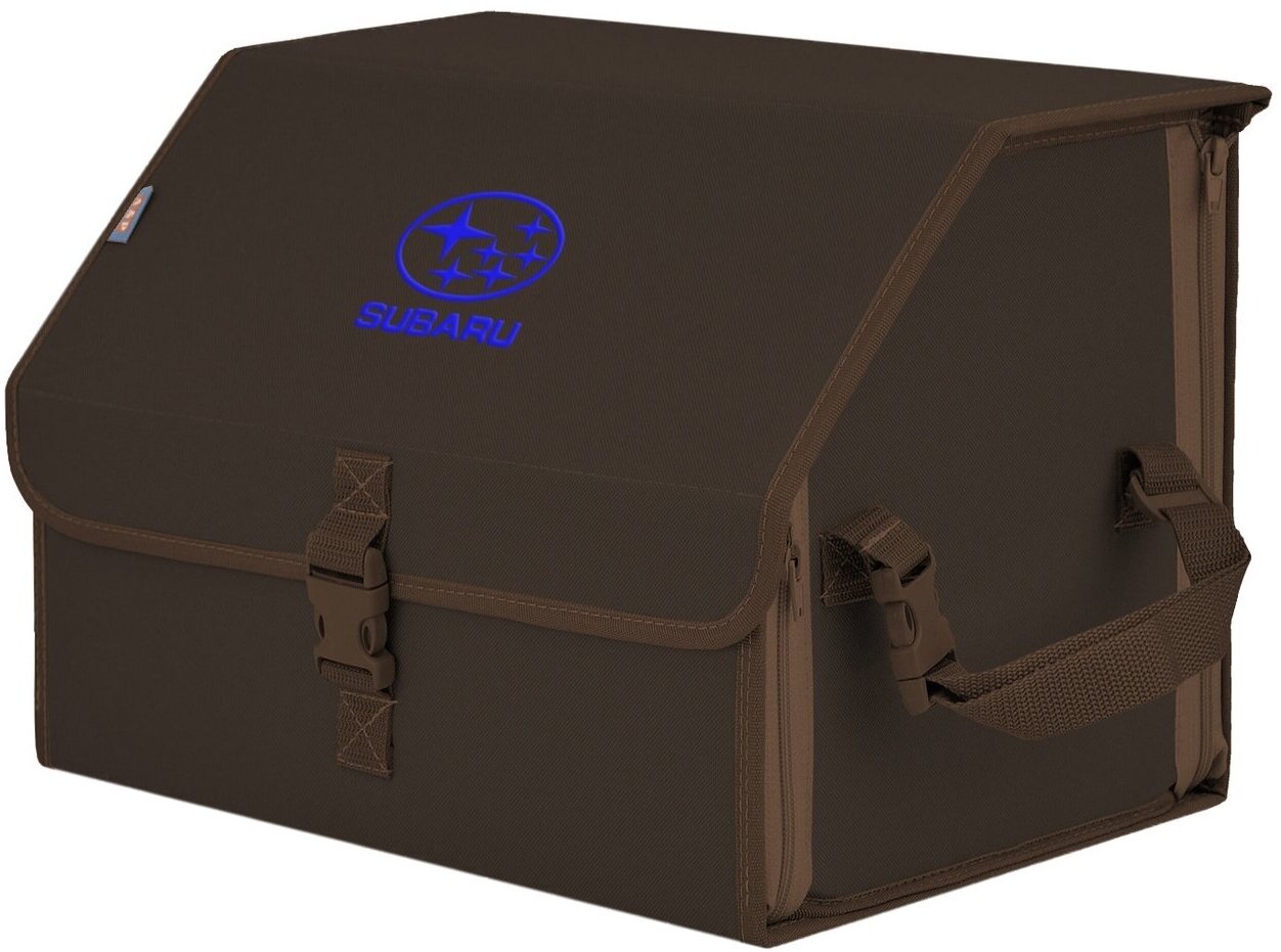 Органайзер-саквояж "Союз" в багажник Subaru (Субару), размер M. Цвет: коричневый.