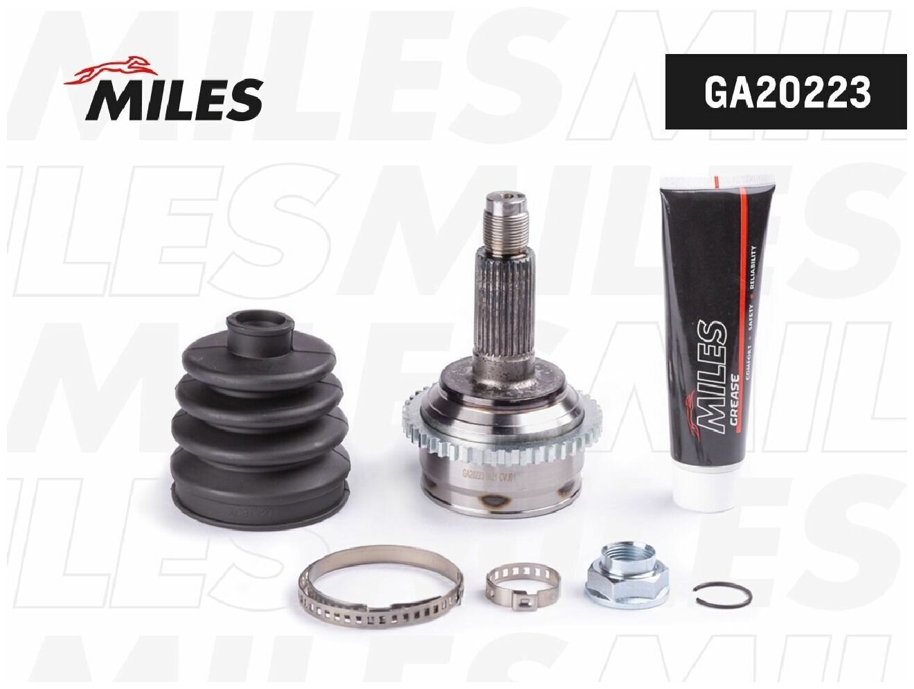 ШРУС Miles GA20223, для Mazda 6, наружный, с ABS