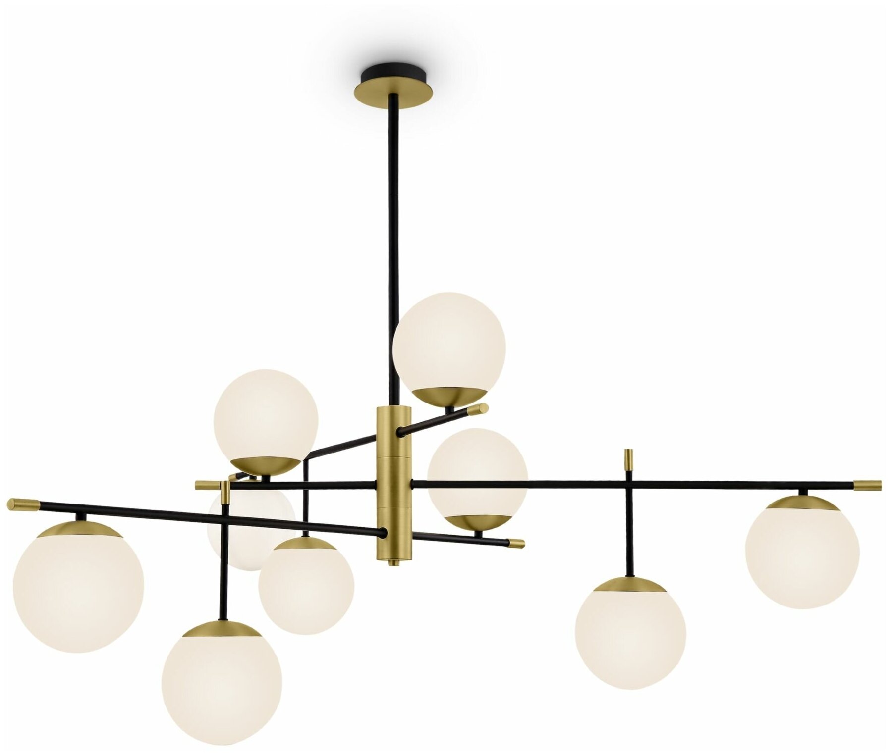 Потолочная люстра Maytoni Nostalgia MOD048PL-09G