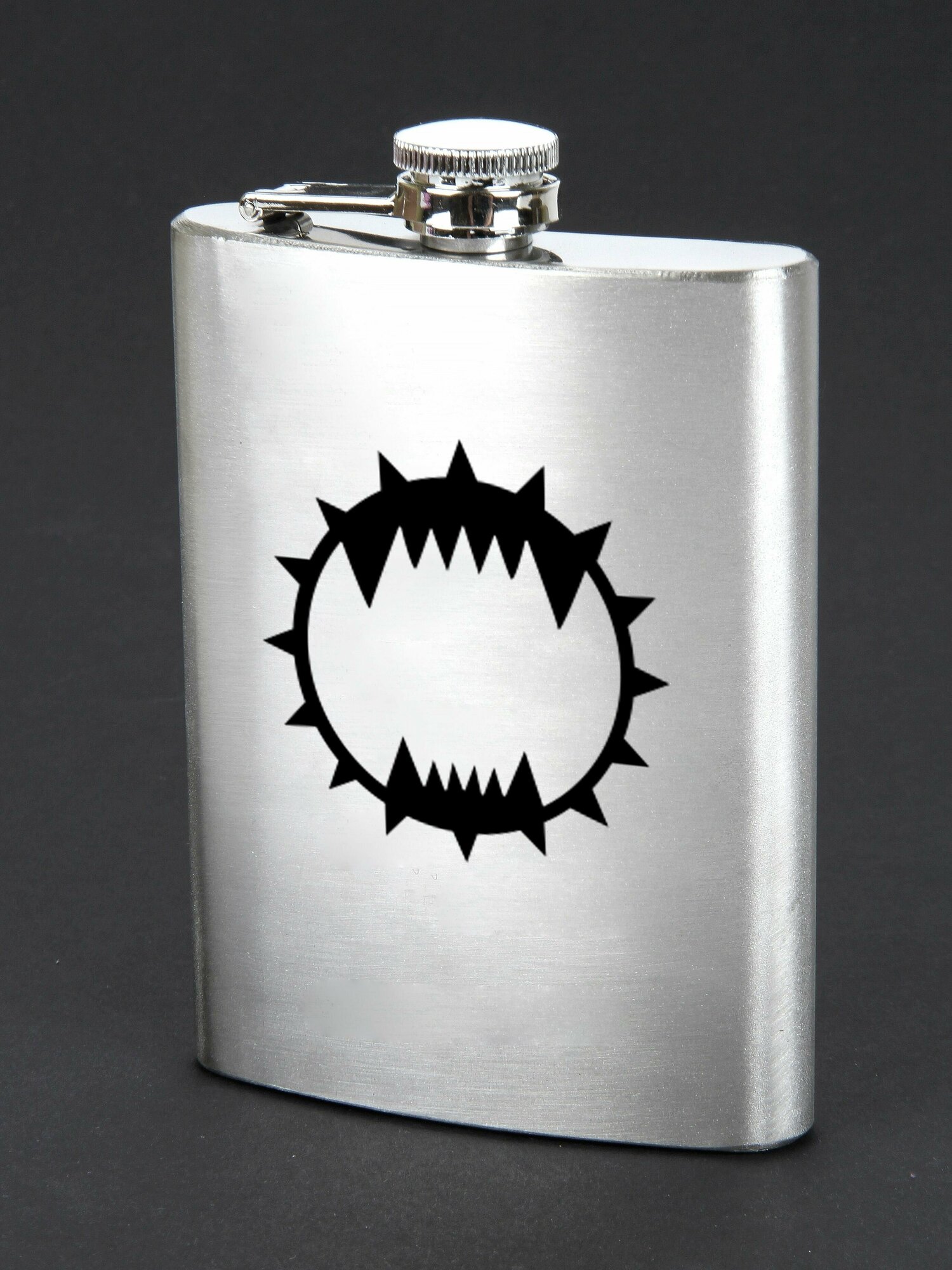 Фляжка для алкоголя с гравировкой 240мл 8oz Warhammer 40000 Пожиратели миров